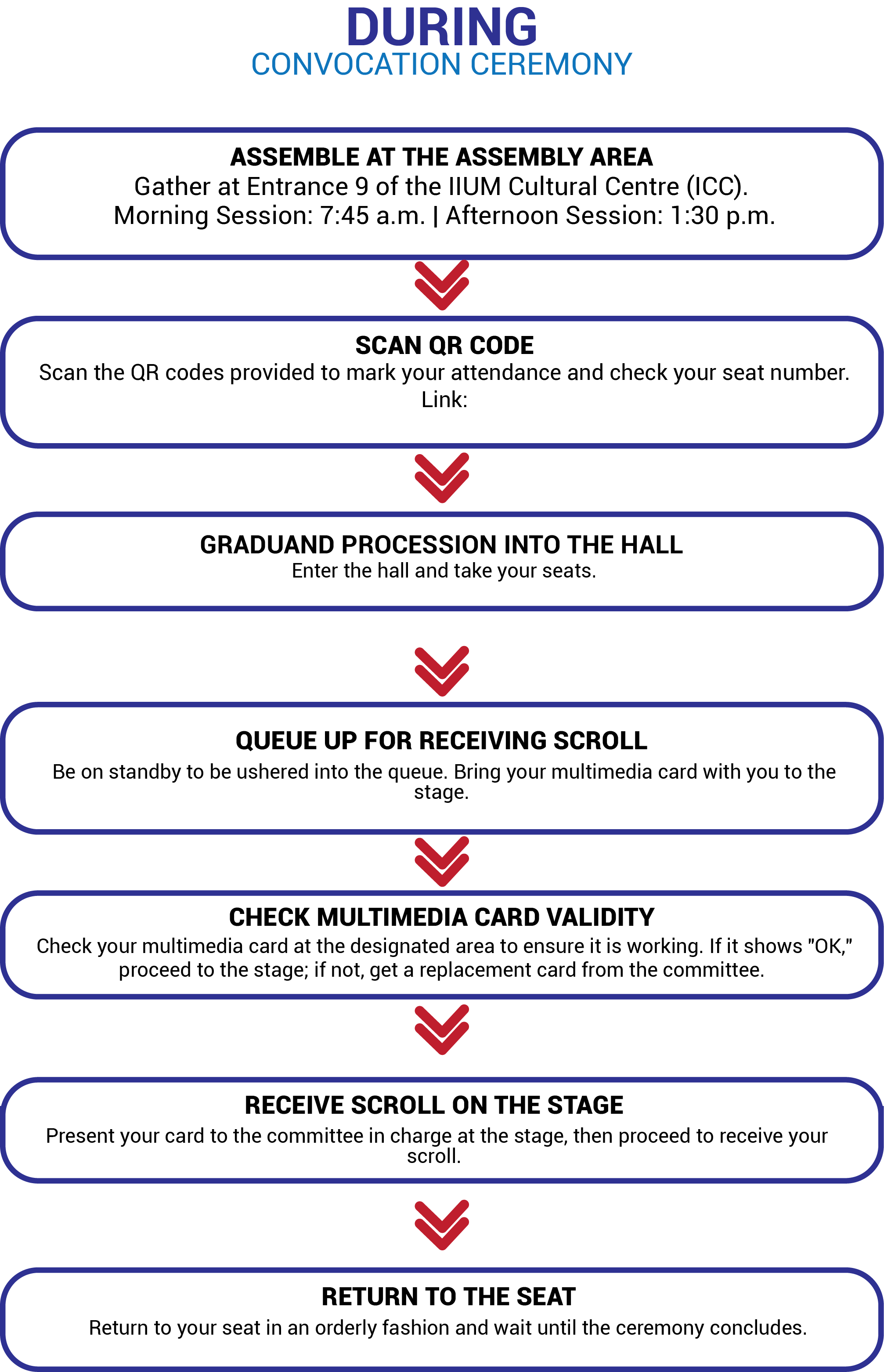 During Ceremony – IIUM CONVOCATION