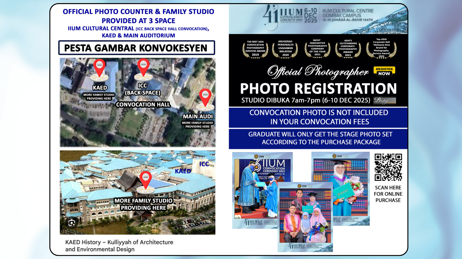 Photography Services 41st Convo – IIUM CONVOCATION